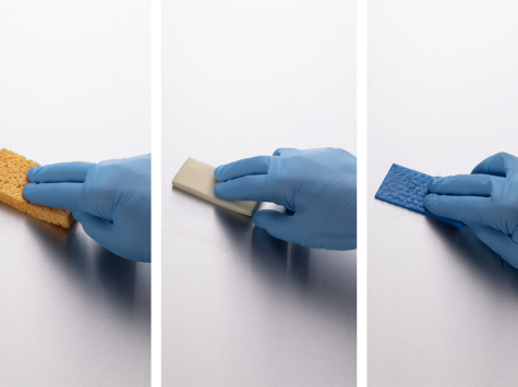 Sani-Sponge Cellulose sponge with writing area | Labplas
